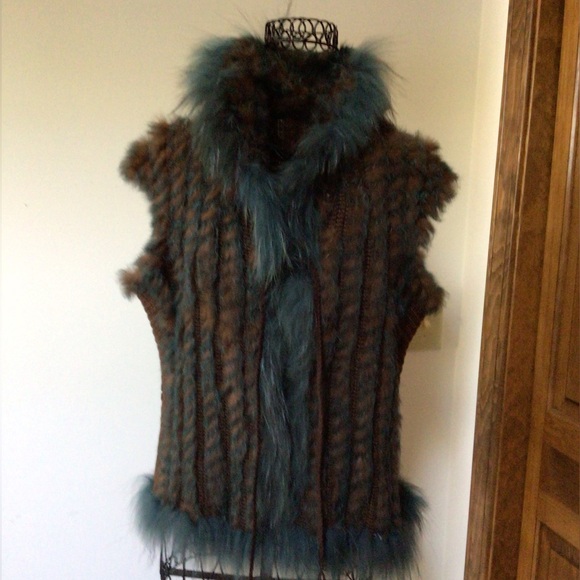 Dana Stein | Jackets & Coats | Dana Stein Rabbit And Racoon Trimmed Fur ...